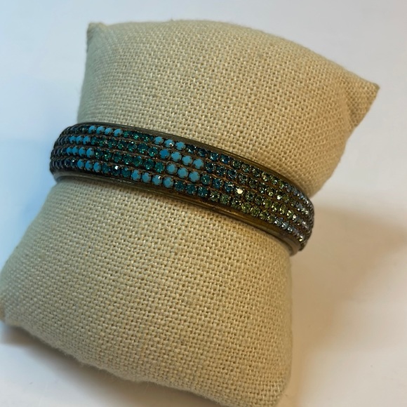 Sorrelli | Jewelry | Sorrelli Blue To Green Ombr Cuff Bracelet | Poshmark